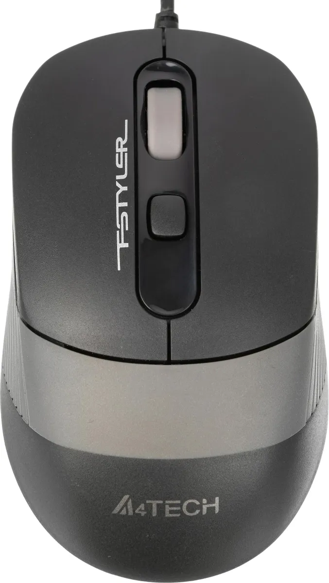 Проводная мышь A4Tech Fstyler FM10 черный, серый