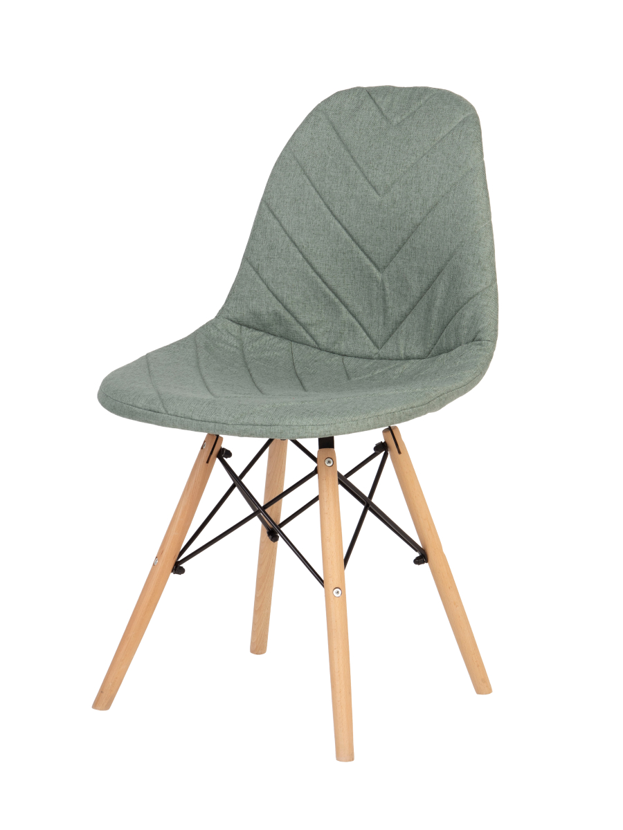 Чехол LuxAlto на стул со спинкой Eames, Aspen, Giardino, Зеленый, 1 шт. (11507)