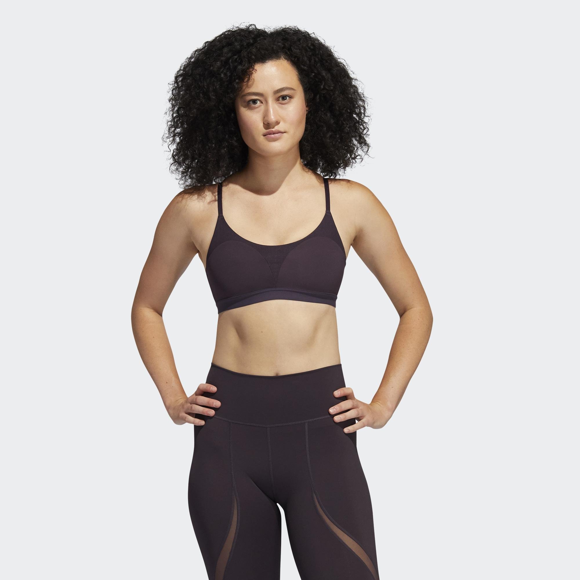 Топ женский Adidas Am Commuter Bra GH2870 фиолетовый 42