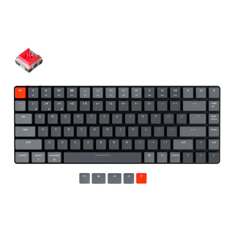 Беспроводная игровая клавиатура Keychron K3 Black (K3E1)