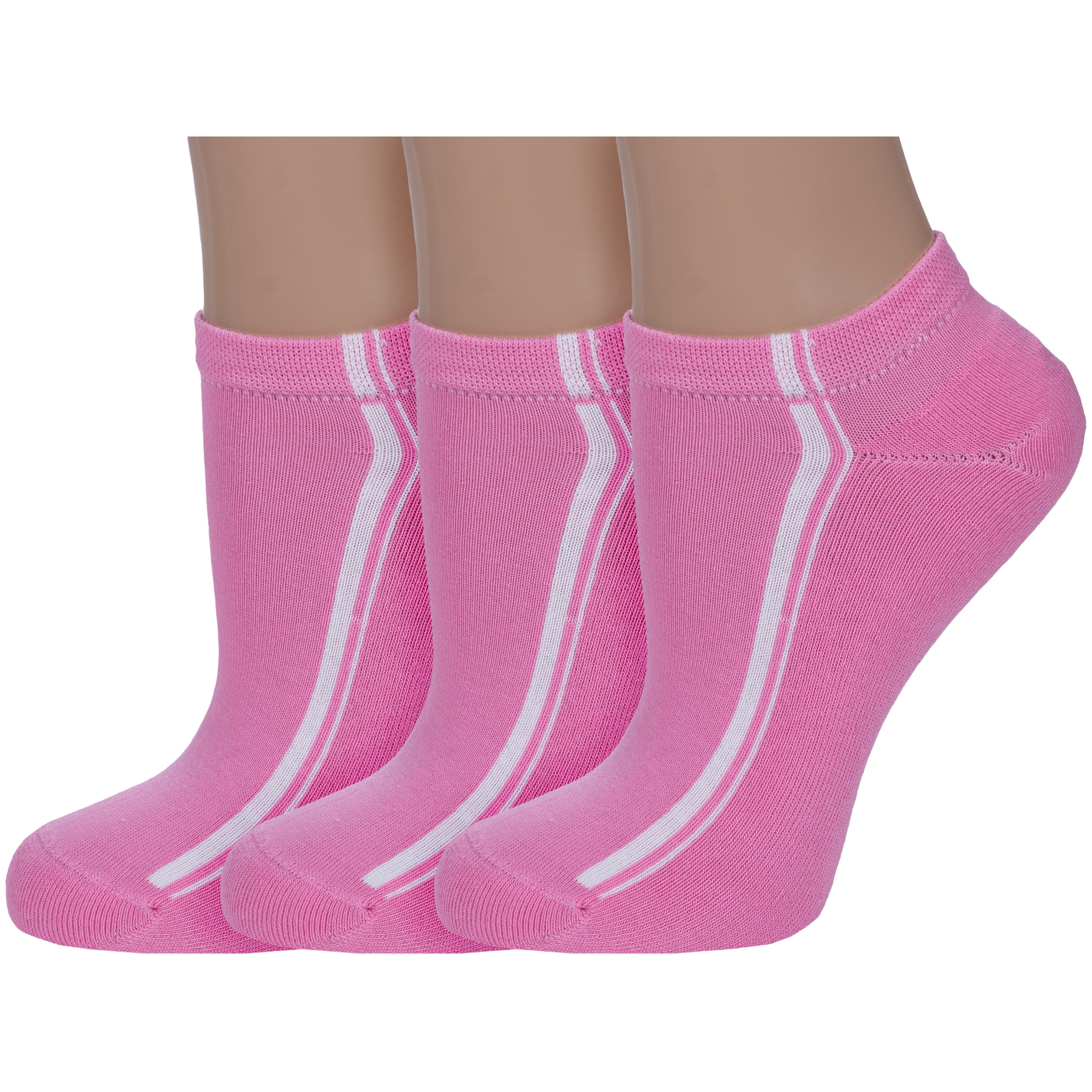 Комплект носков женских LorenzLine 3-С8М розовых 23