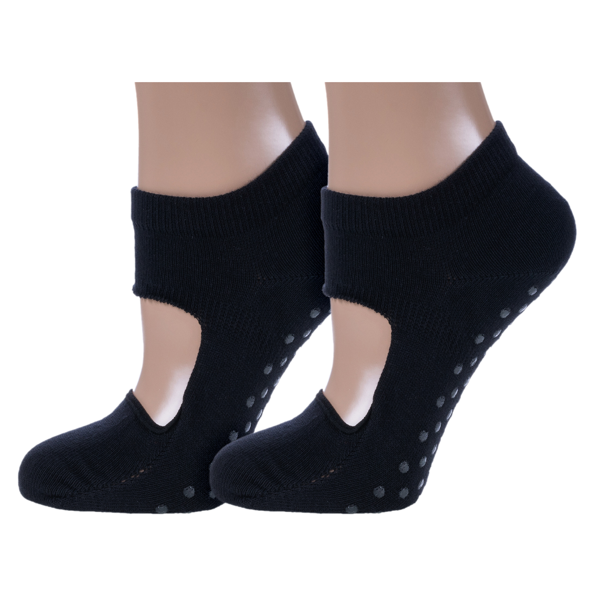 Комплект носков женских NOSMAG 2-20С-175СП черных 23