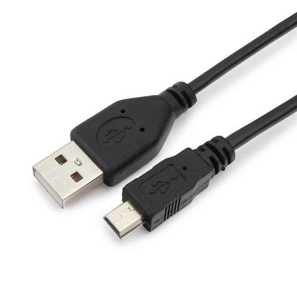 Кабель Гарнизон GCC-USB2-AM5P-1.8M, AM/miniBM 5P, 1.8м