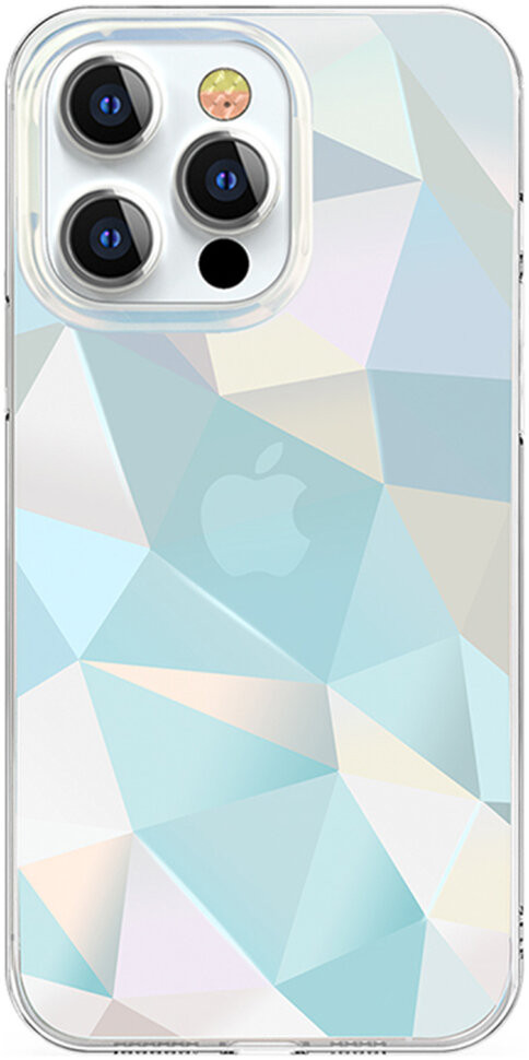 Чехол Kingxbar Streamer series для iPhone 13 Pro, цвет "Решетка" (6959003552716)