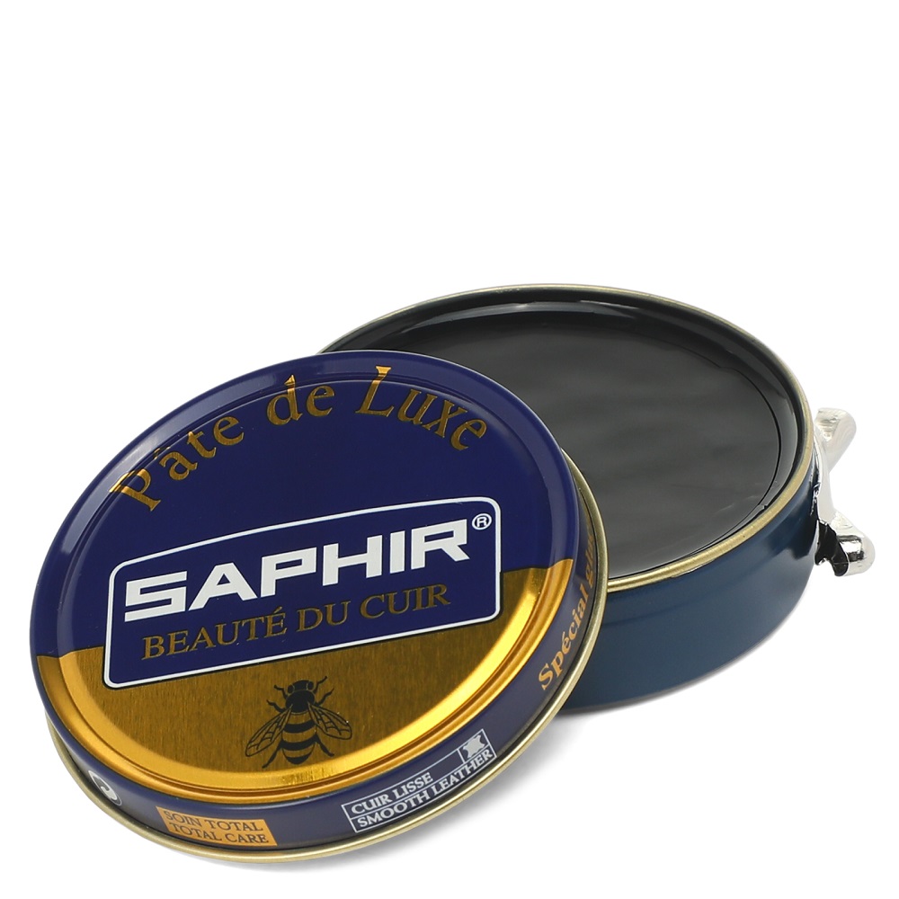 Крем для гладкой кожи Saphir Pate De Luxe Navy blue (Темно-синий) 50 мл