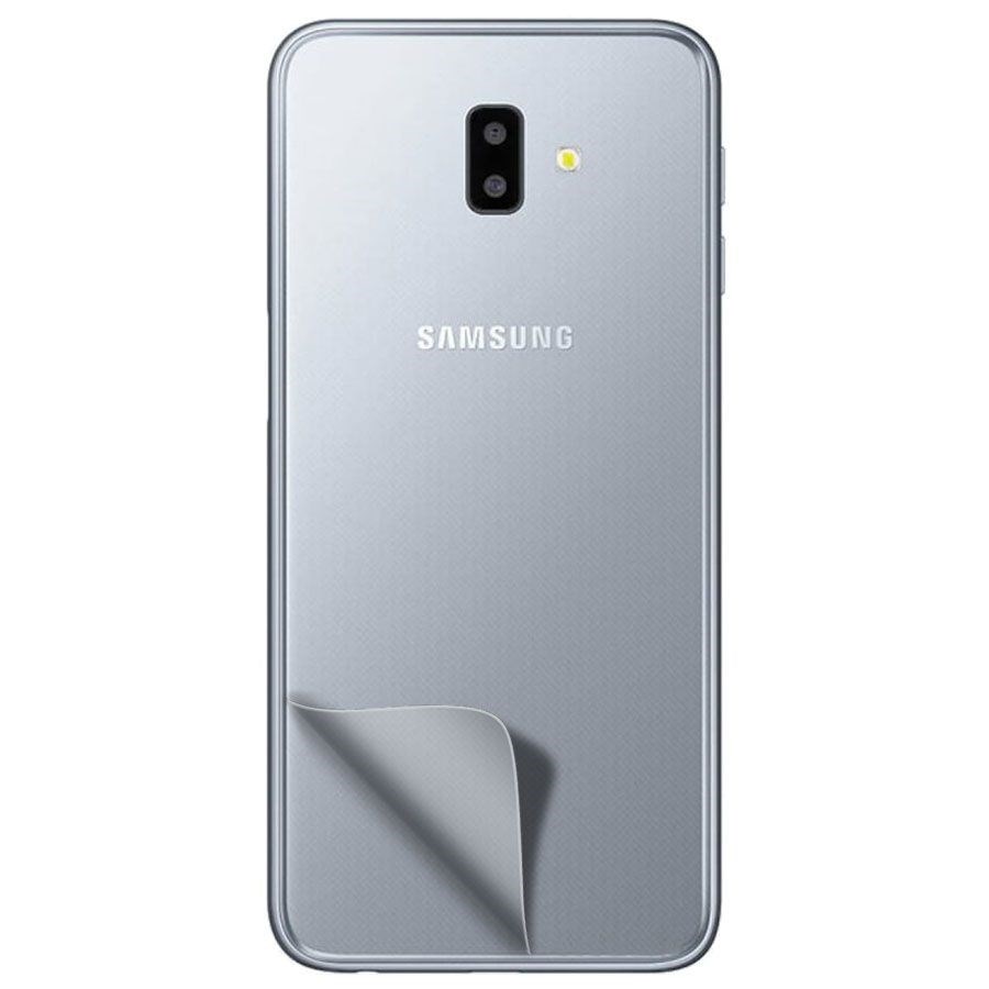Пленка защитная гидрогелевая Krutoff для Samsung Galaxy J6+ задняя сторона (матовая)