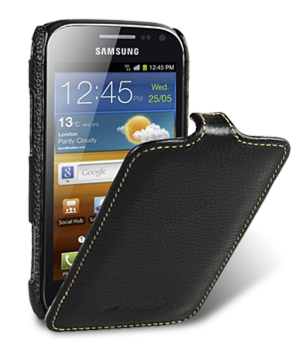 Чехол Melkco для Samsung Galaxy Ace 2 i8160 Leather Case Jacka Type Black LC (50020)