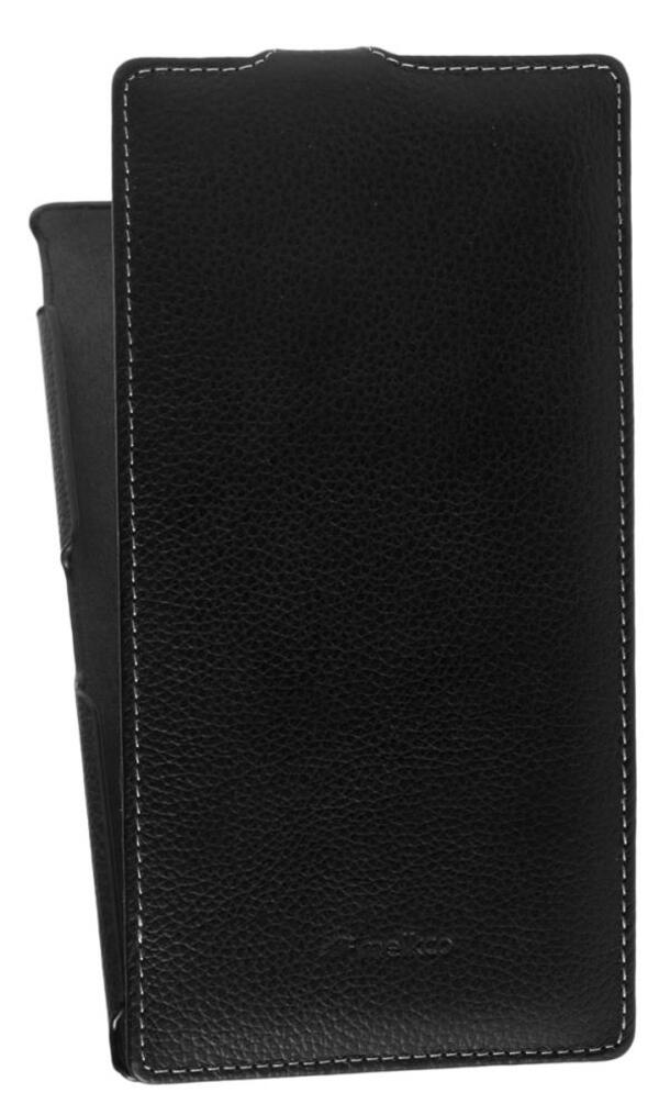 Чехол Melkco для Sony Xperia Z Leather Case Jacka Type (Black LC) (53634)