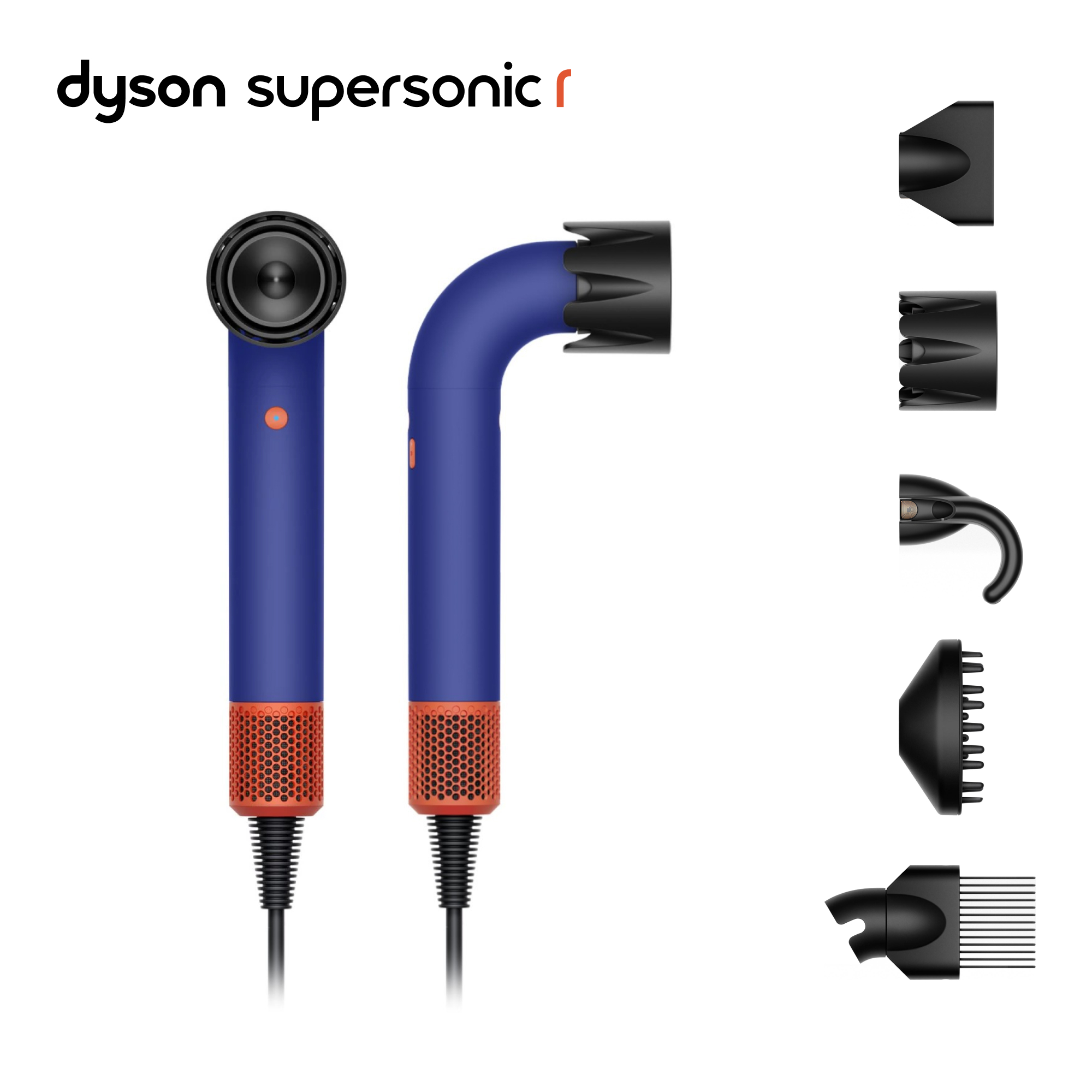 Фен Dyson Supersonic r HD18 Professional 1700 Вт синий