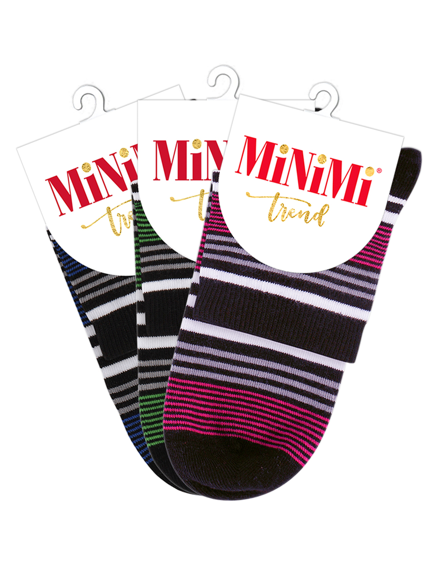 Комплект носков женских Minimi Basic SNL-529719 разноцветных 39-41