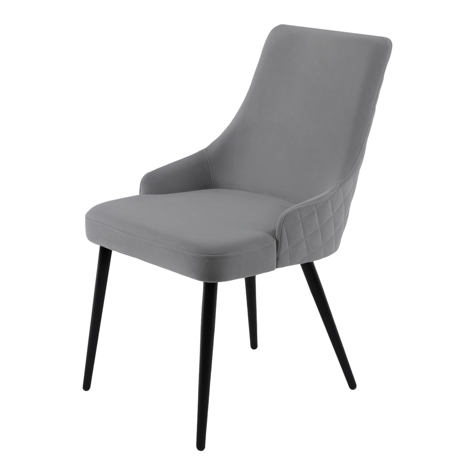 Стул для кухни Chic Chairs Luxury Steel темно- серый