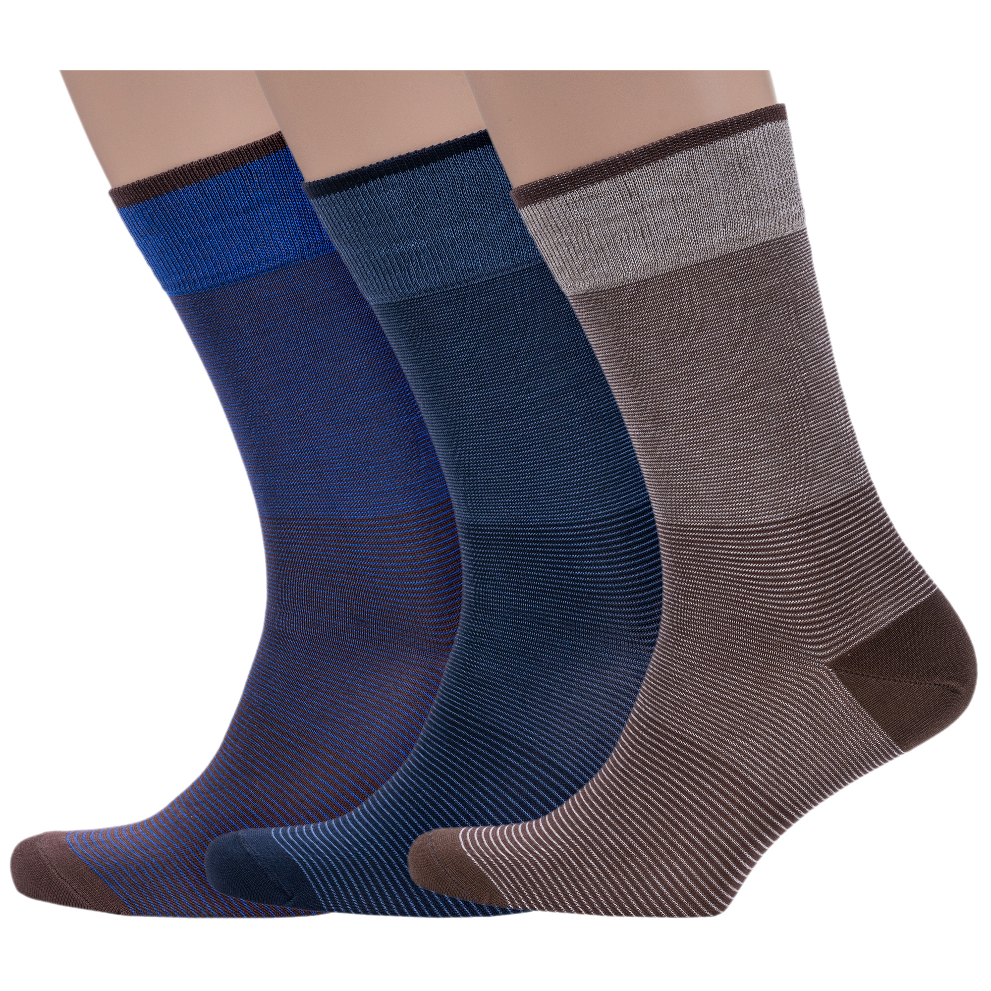 Комплект носков мужских Sergio di Calze 3-17SC4 разноцветных 29