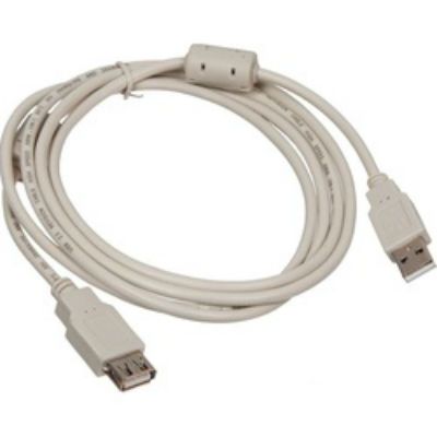 Кабель BURO USB A-USB A, M-F 1,8м Grey