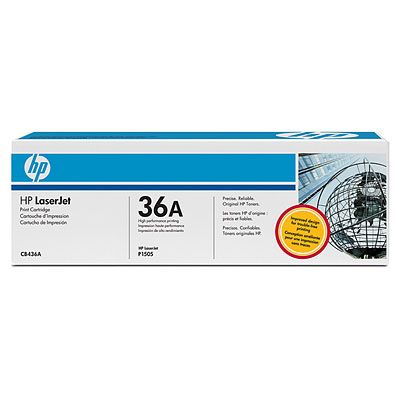 Картридж для лазерного принтера HP CB436A, Black, оригинал