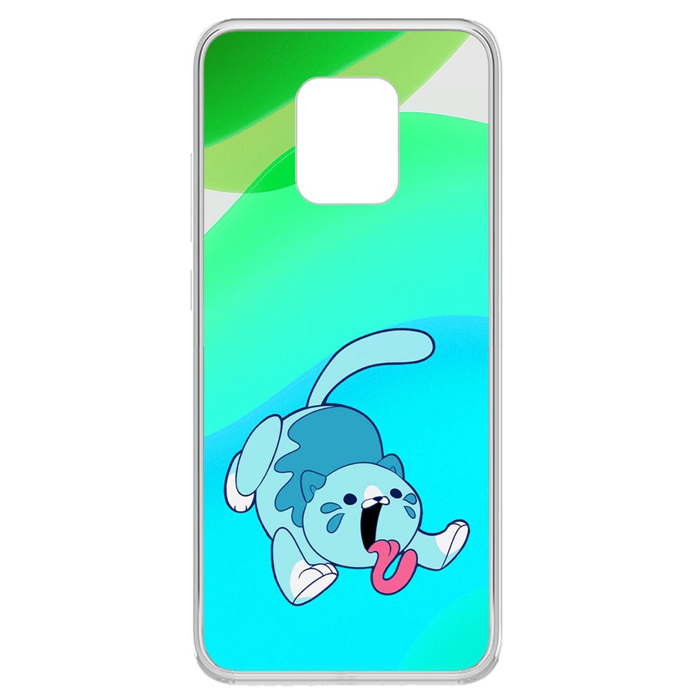 Чехол-накладка Krutoff Clear Case Хаги Ваги - Конфетная Кошка для Xiaomi Redmi 10X Pro 5G