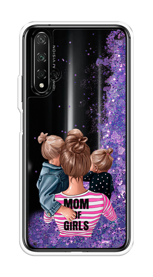 Чехол Awog  на  Honor 20/Huawei Nova 5T "Mom of Girls"