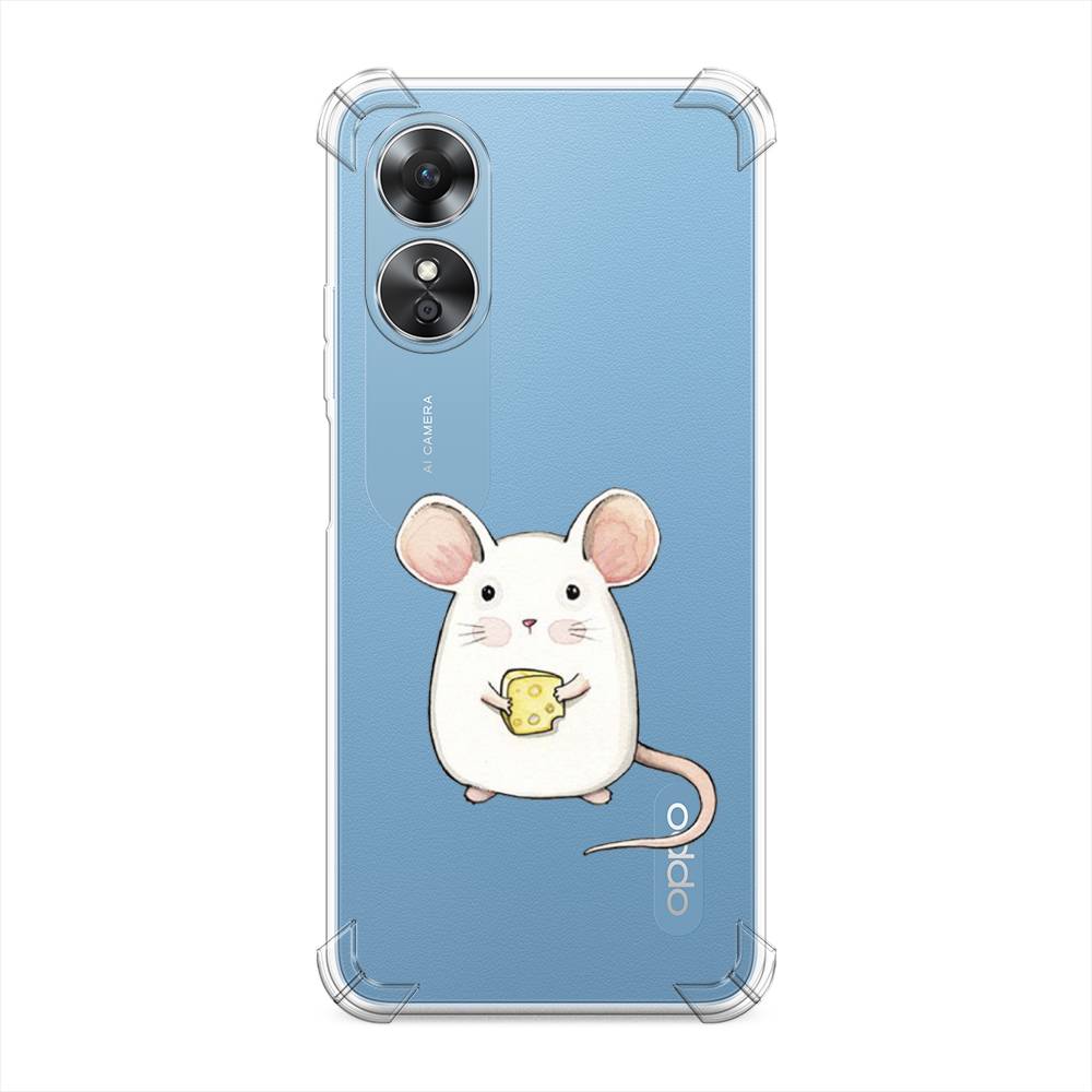 Чехол Awog на Oppo A17  "Мышка"