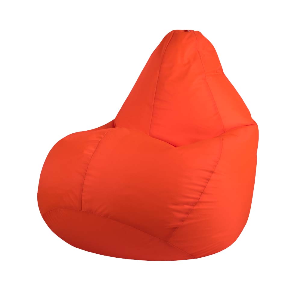Кресло-мешок папа пуф оксфорд оранжевый  xxl 135x90