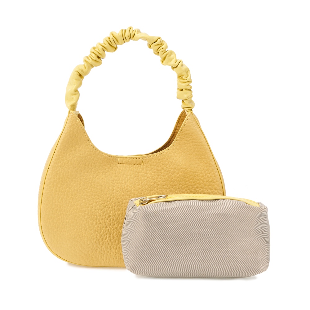 Комплект (сумка+косметичка) женский JANE'S STORY JS-5571 желтый