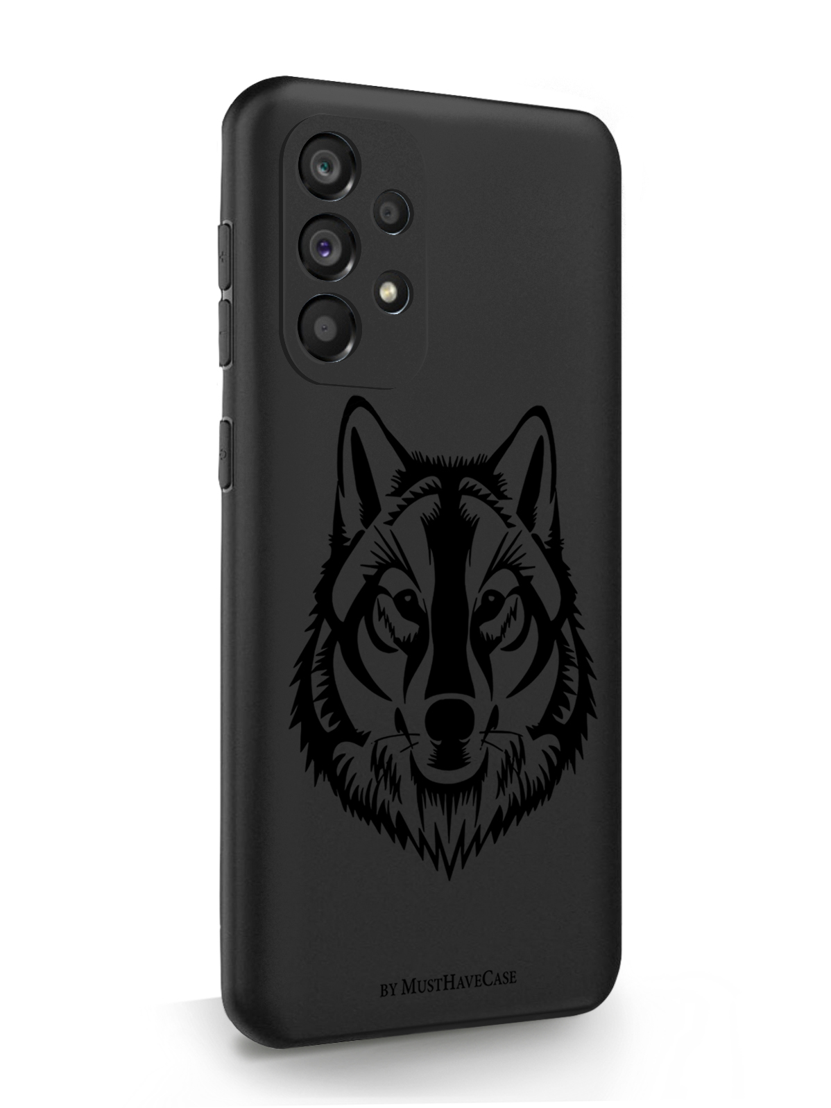 Чехол MustHaveCase для Samsung Galaxy A53 Волк, черный