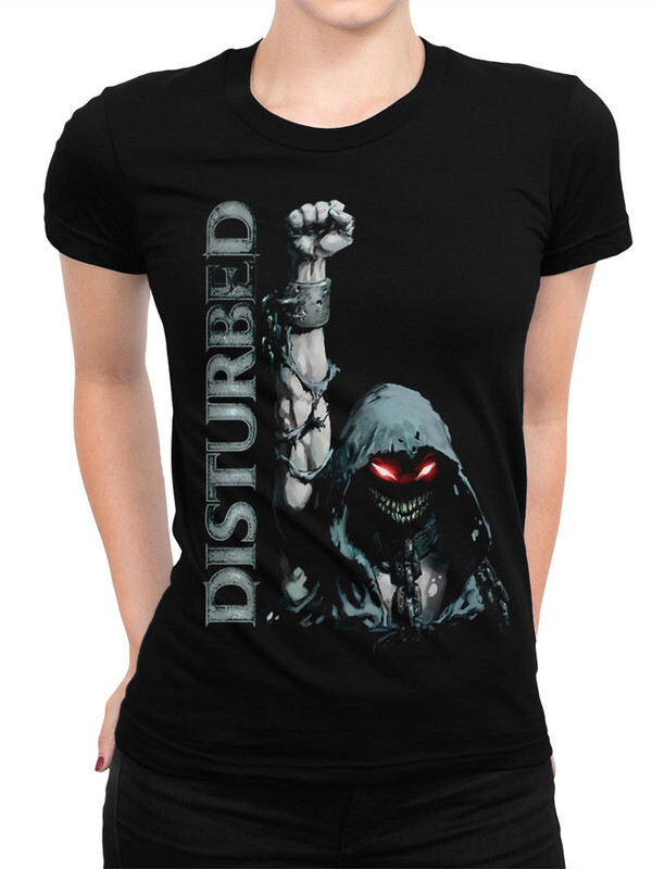 Футболка женская Design Heroes Disturbed черная XL