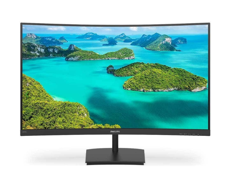 23.6" Монитор Philips 241E1SCA (00/01) Black 75Hz 1920x1080 VA