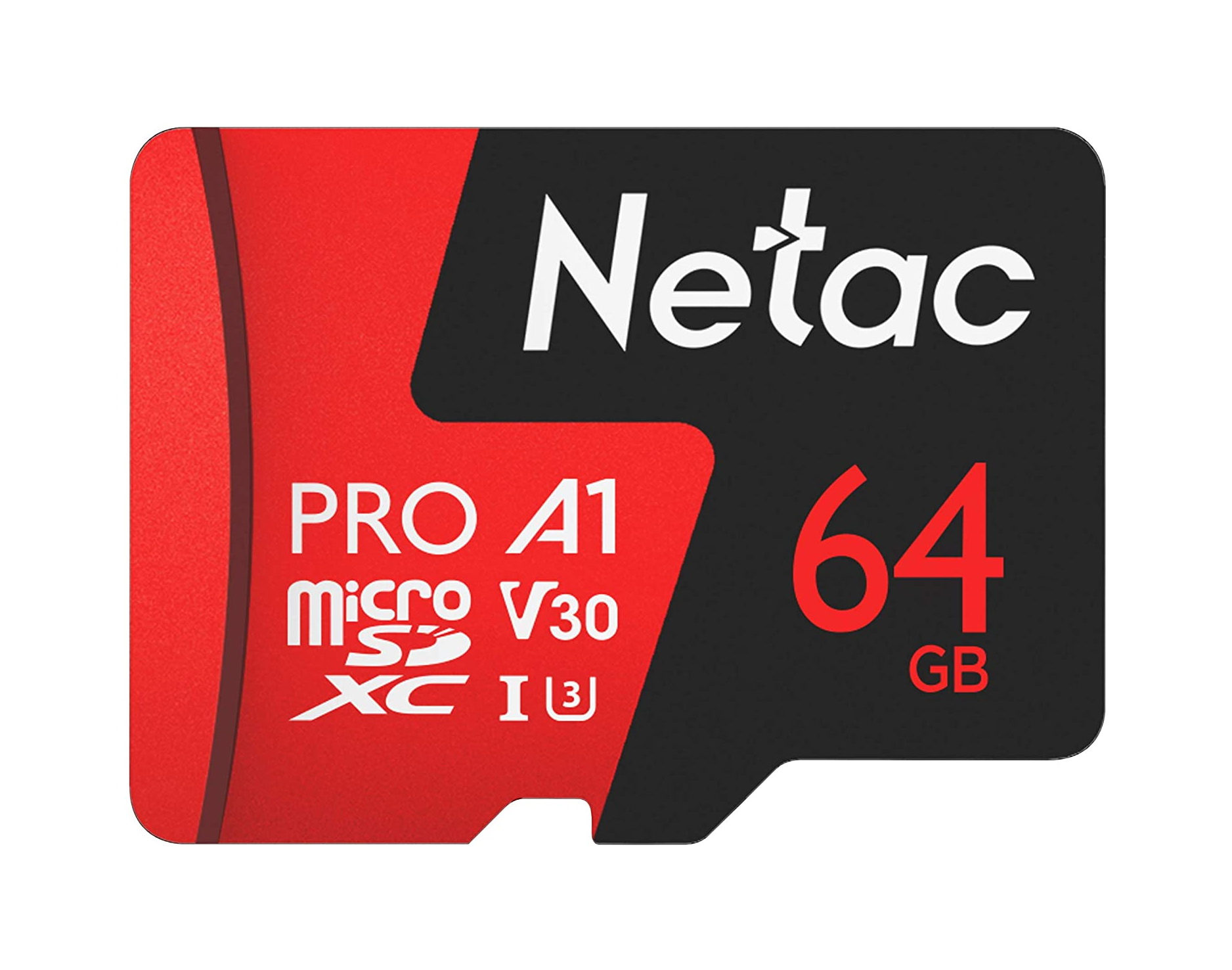 Карта памяти Netac P500 Extreme Pro microSD 64GB (NT02P500PRO-064G-S)
