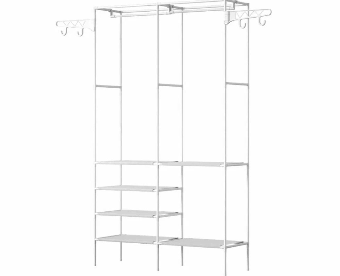 Вешалка напольная 108x36x175 см Серый