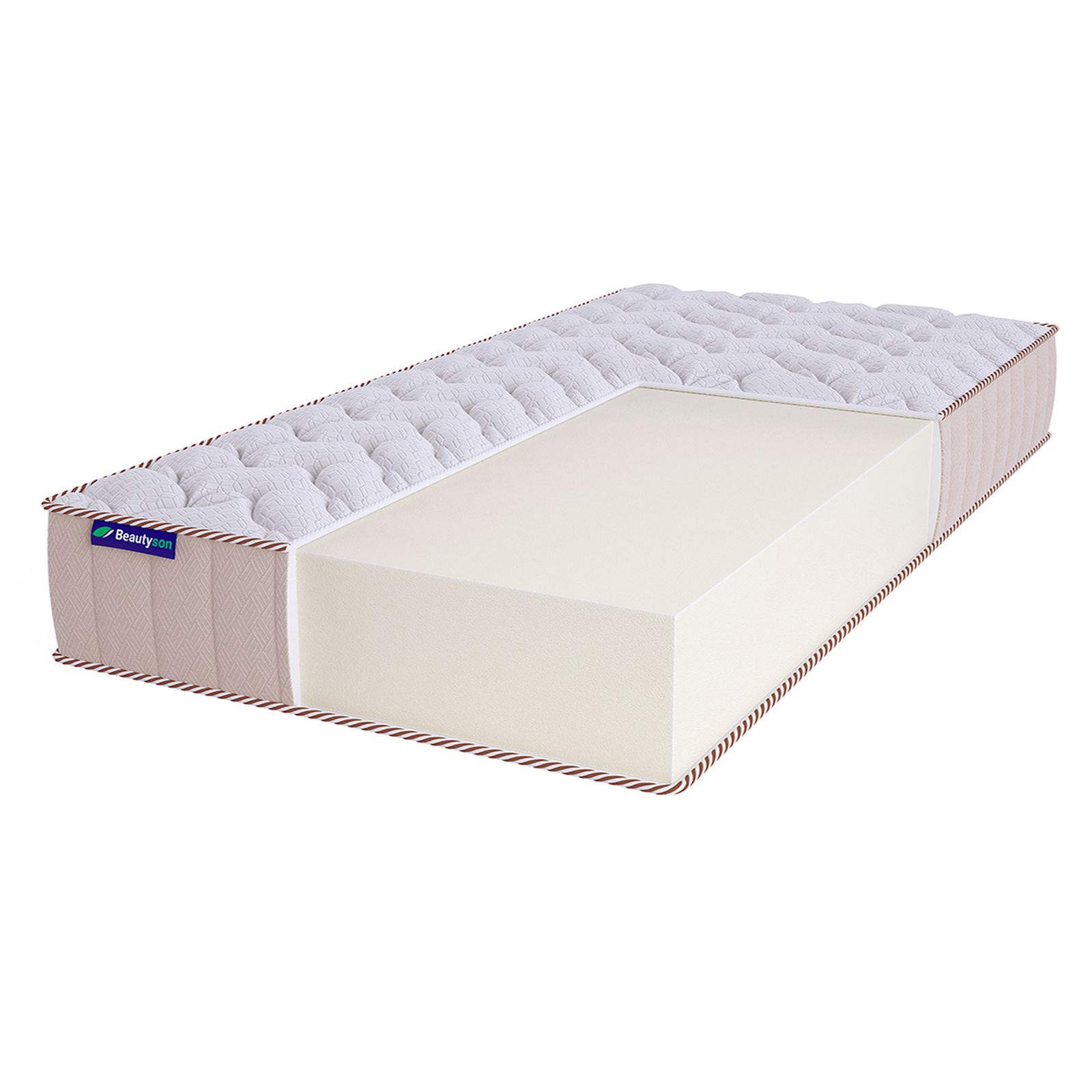 Матрас Beautyson Roll Foam 21 Lux, 60х140, 23 см, беспружинный