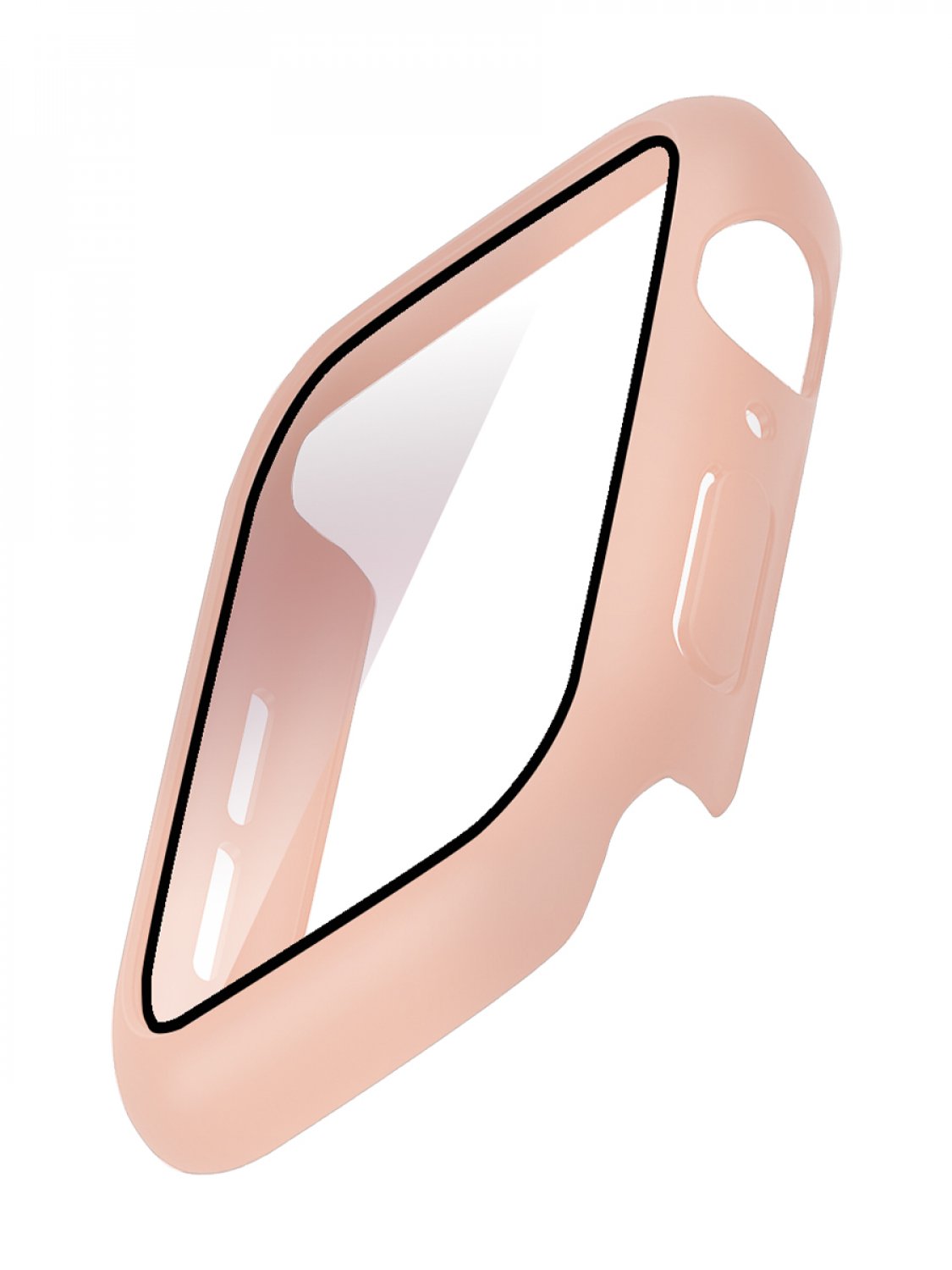 Защитное стекло для Apple Watch 44mm Viva Madrid Fino Blush с бампером