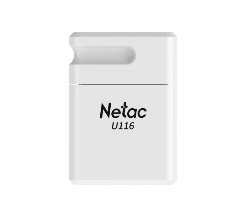 Флешка Netac U116 32ГБ White (NT03U116N-032G-20WH)