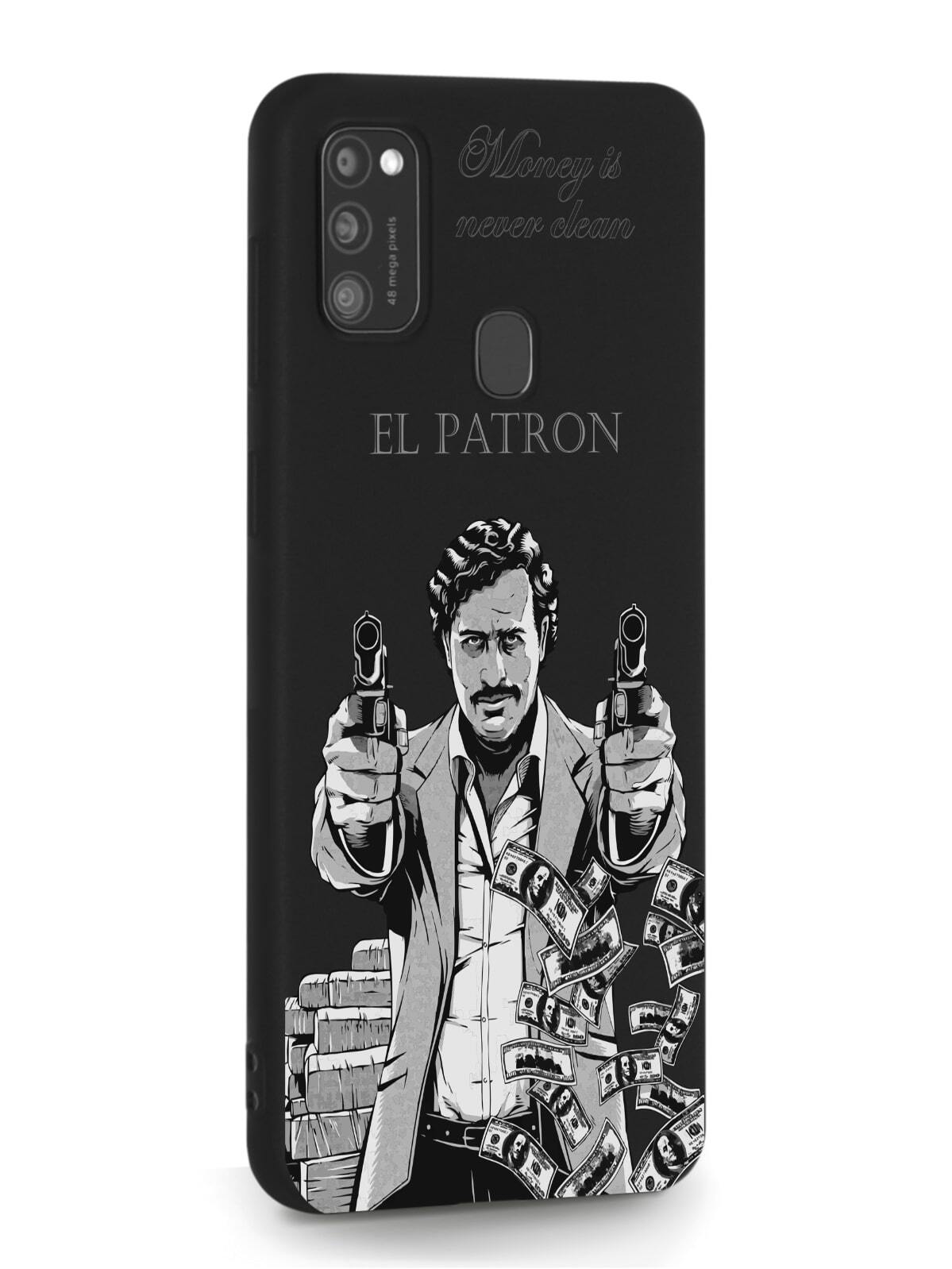 Чехол MustHaveCase для Samsung Galaxy M21 Пабло Эскобар черный