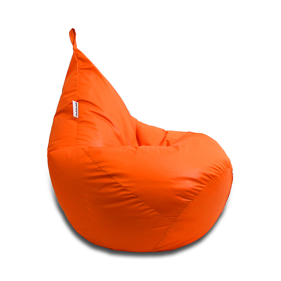 Кресло-мешок PUFON Груша XL, оранжевый