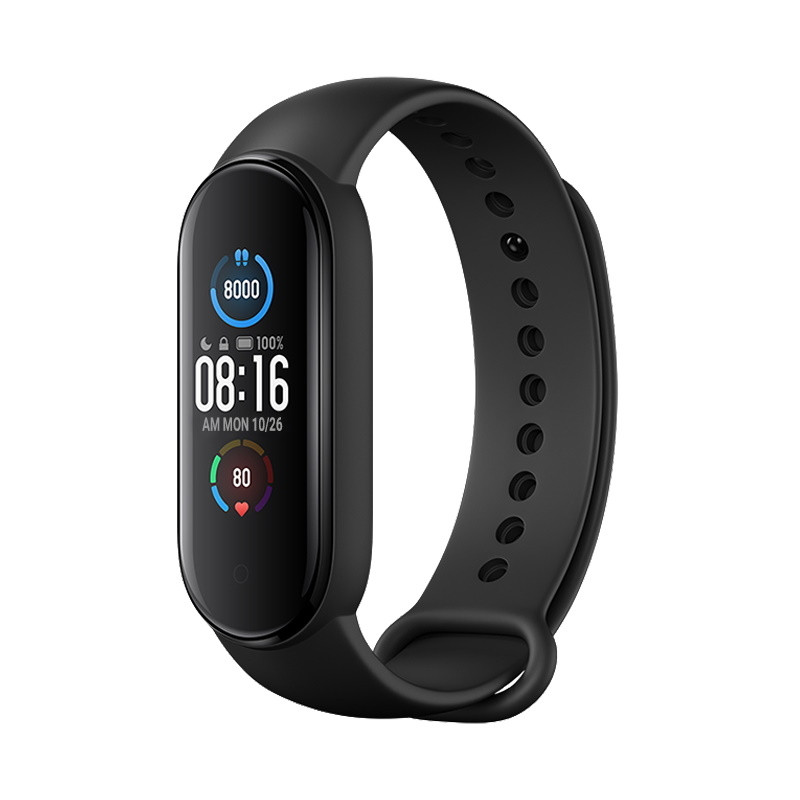 Смарт браслет Xiaomi Mi Smart Band 5 Black/Black (BHR4215GL) (Глобальная версия)