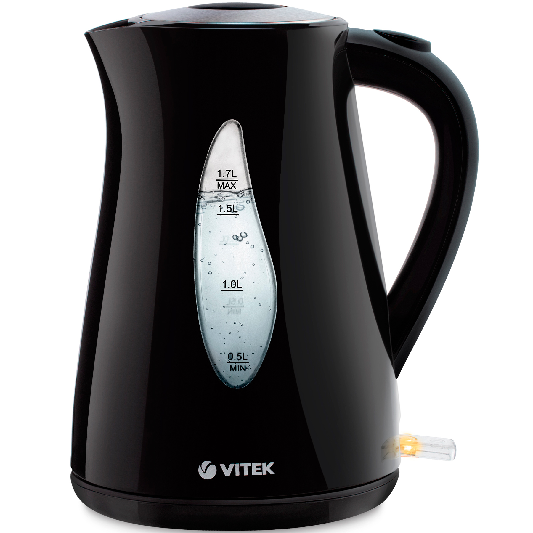 Чайник электрический VITEK VT-1182 1.7 л бежевый, черный