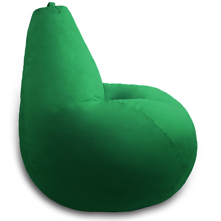 Кресло-мешок PUFON Груша XXXL, зеленый