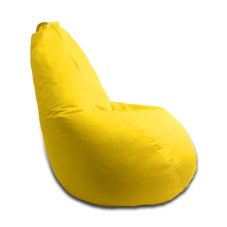 Кресло-мешок PUFON Груша XXL, желтый