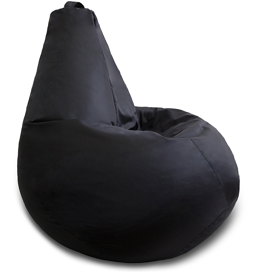 Кресло-мешок PUFON Груша XXXL, черный