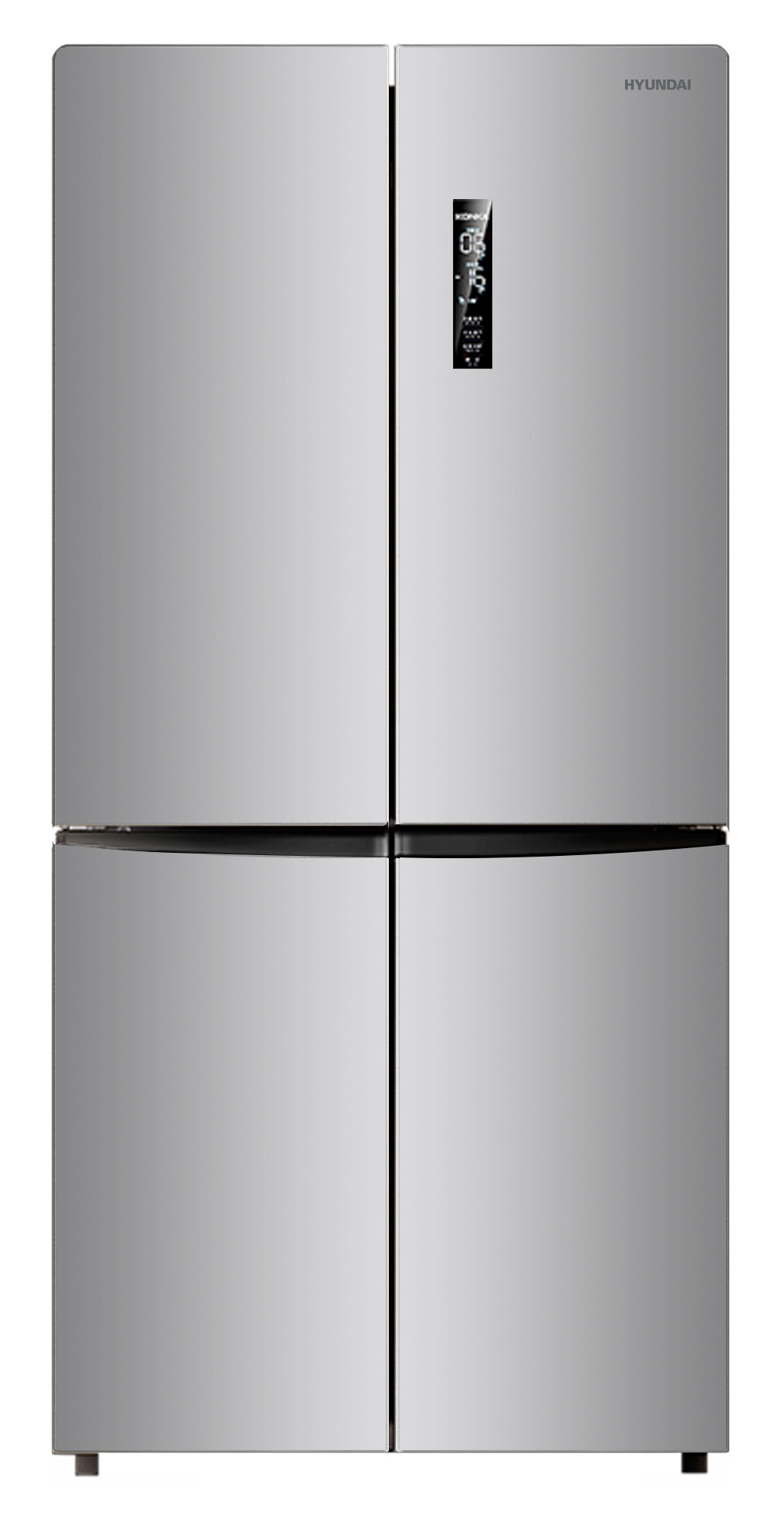 Холодильник HYUNDAI CM5084FIX серебристый