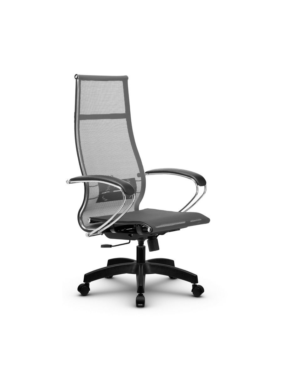 Кресло компьютерное МЕТТА-7(MPRU)/подл.131/осн.001 Серый/Серый