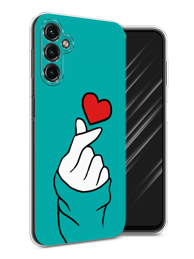 Чехол Awog на Samsung Galaxy A14 4G "Маленькое сердечко"
