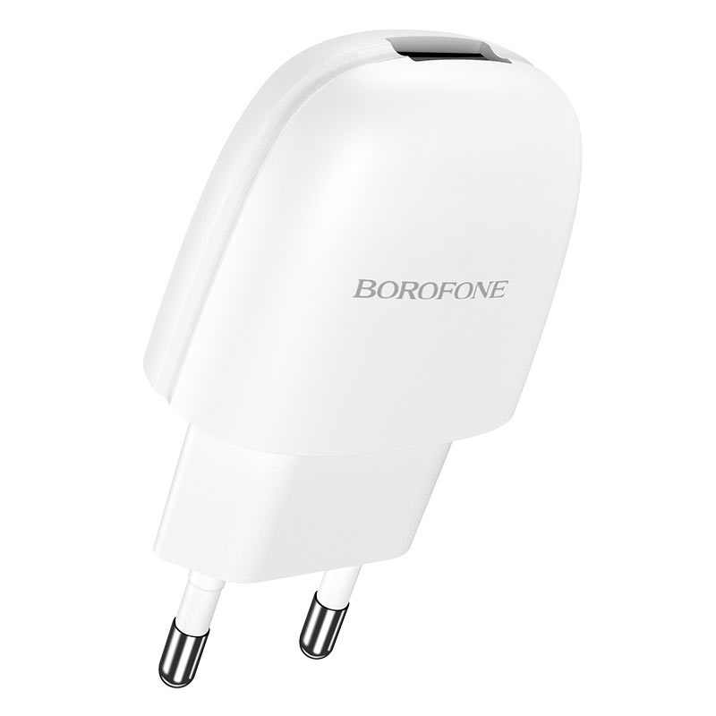 Сетевое зарядное устройство Borofone BA49A Vast Power, 1xUSB, 2,1 A, white (УТ000023657)