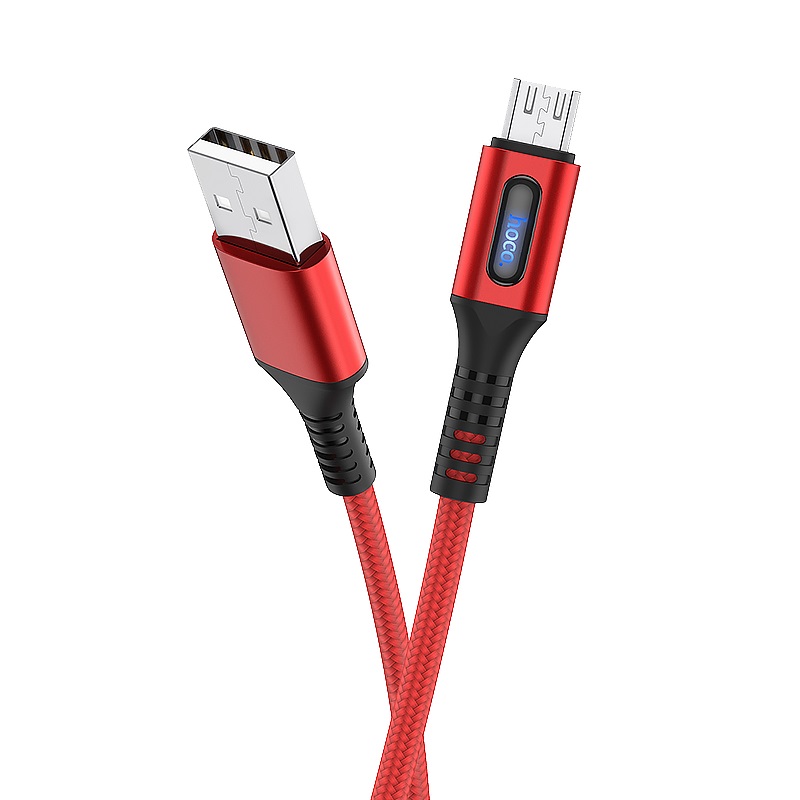 Кабель HOCO U79 Admirable USB - micro USB Red