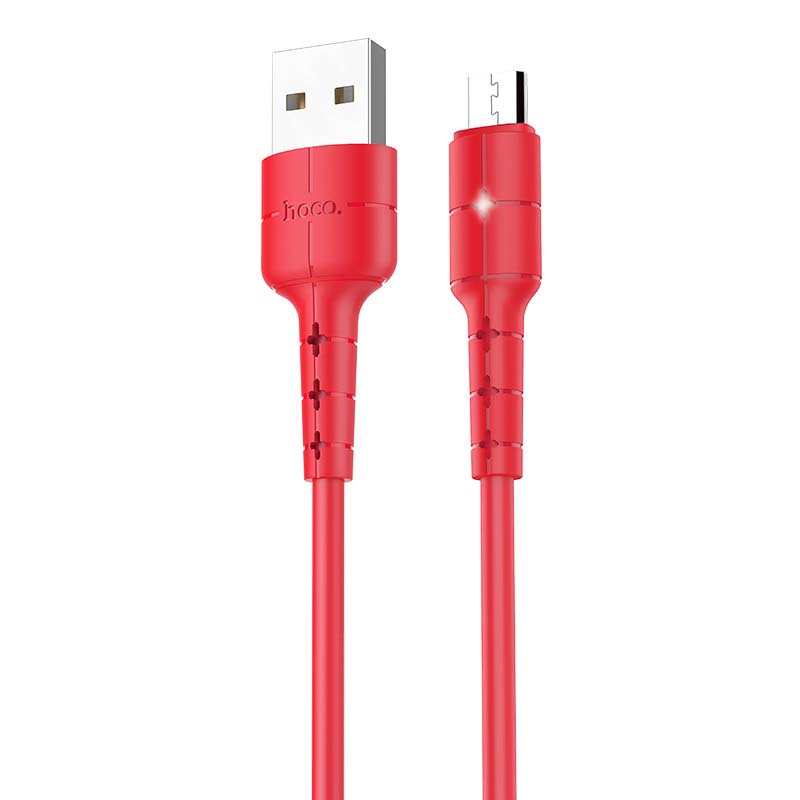Кабель HOCO X30 Star USB - micro USB Red