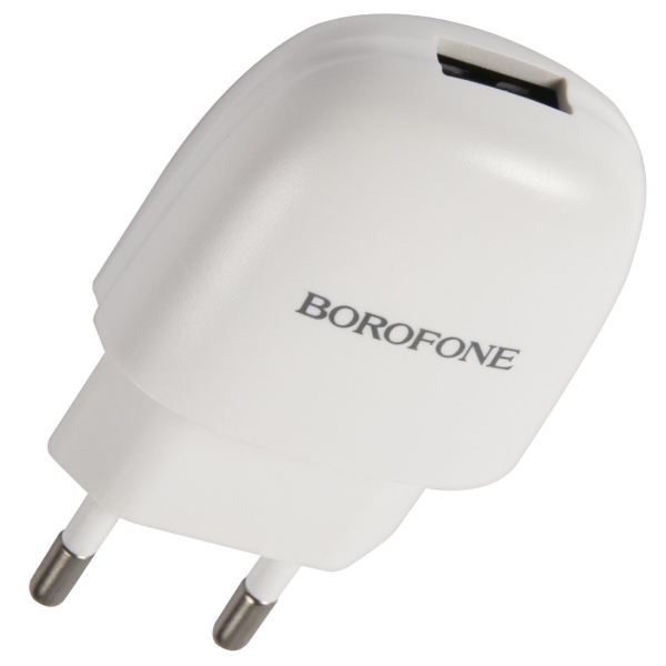 Сетевое зарядное устройство Borofone BA49A Vast Power, 1xUSB, 2,1 A, white (УТ000023270)