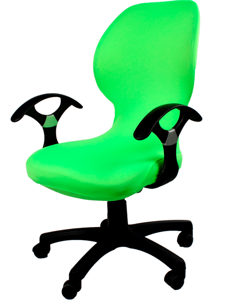 Чехол на компьютерное кресло и стул ГЕЛЕОС 706, салатовый