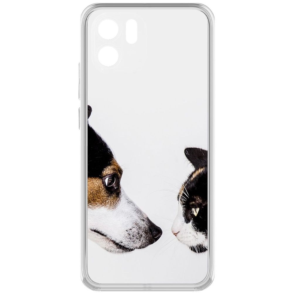 Чехол-накладка Кейс Собаки против кошек для Xiaomi Redmi A1