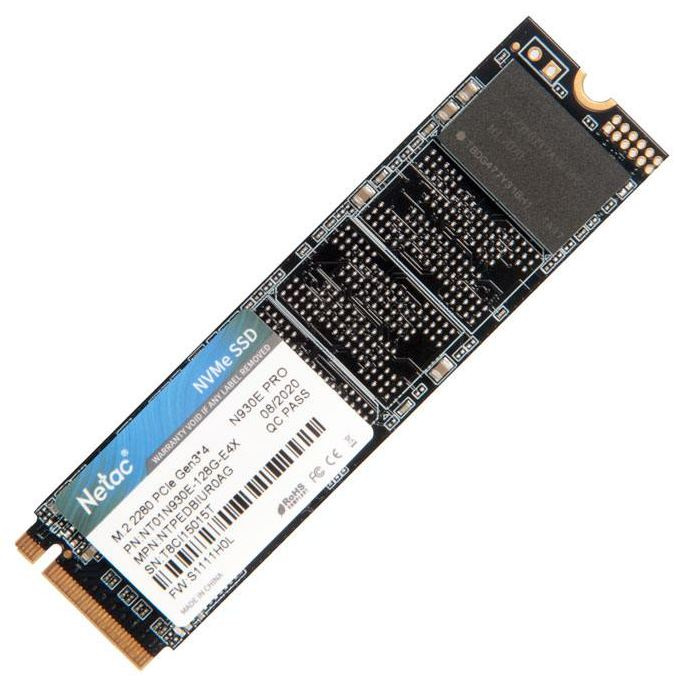 SSD накопитель Netac N930E Pro M.2 2280 128 ГБ (NT01N930E-128G-E4X)
