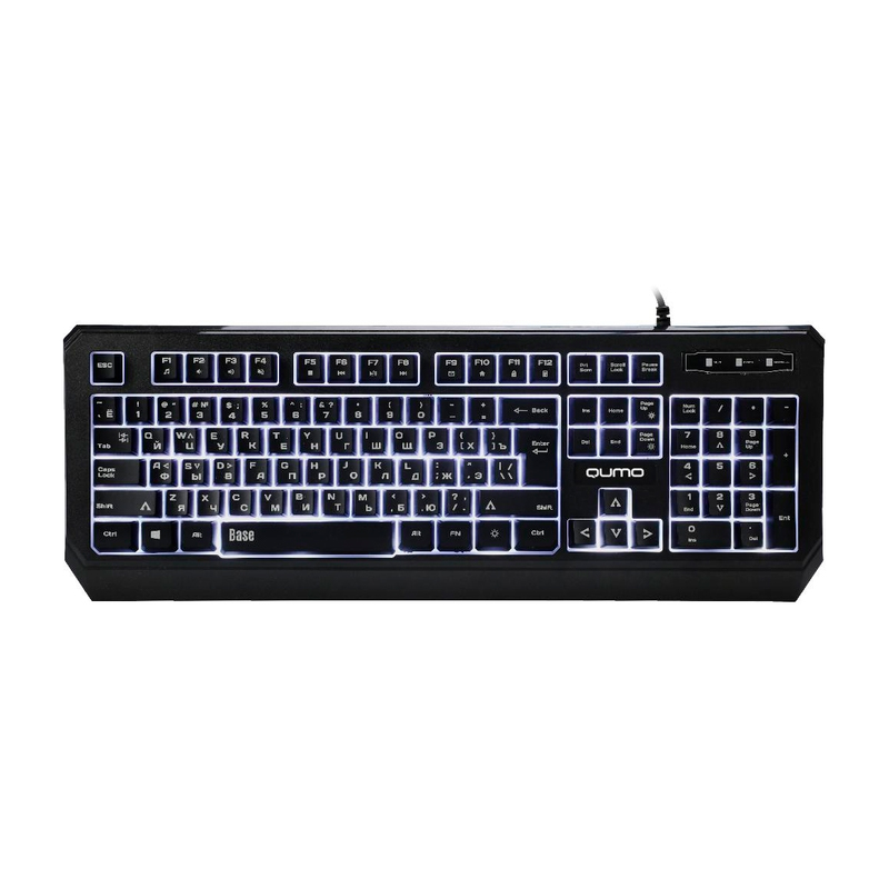 Проводная клавиатура QUMO Office BASE K59 Black