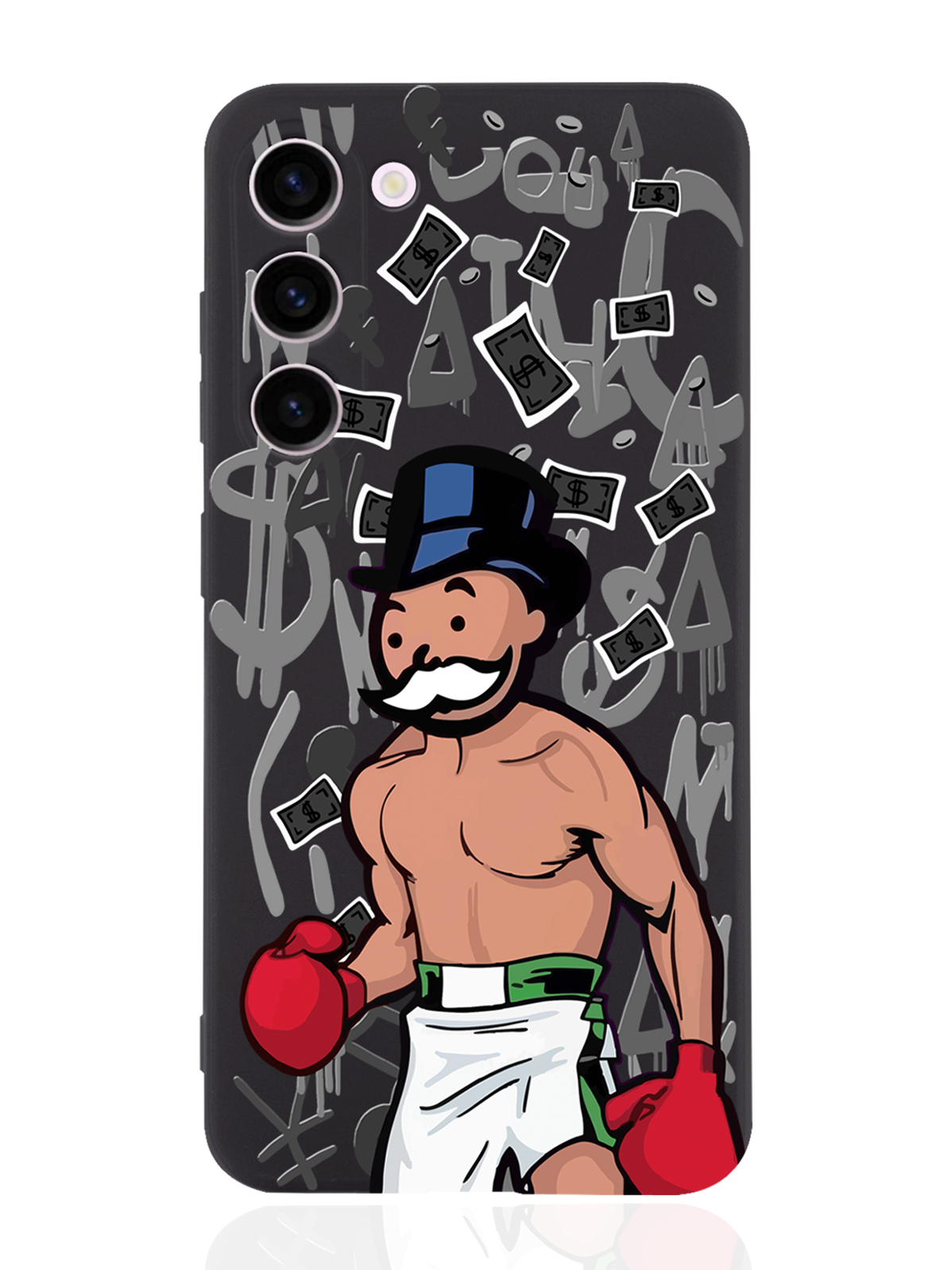 Чехол MustHaveCase для Samsung Galaxy S23+ Monopoly Boxing черный